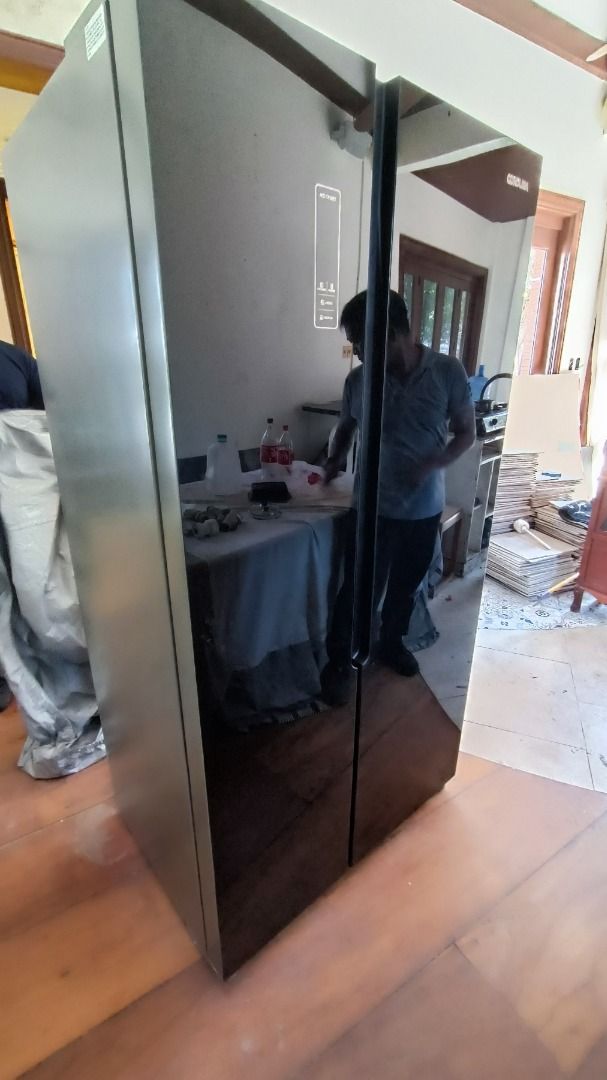 Condura CSS-562i 20 cu.ft. Ultima Side by Side Refrigerator, Furniture ...