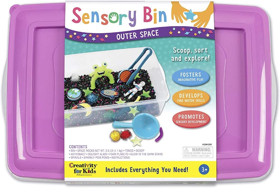 Creativity for Kids Sensory Bin: Outer Space - Preschool and Toddler ...
