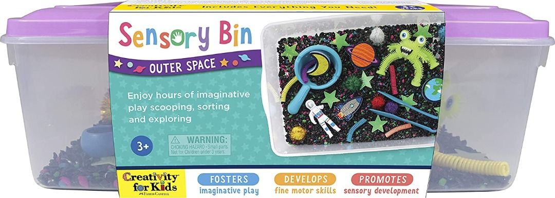 Creativity for Kids Sensory Bin: Outer Space - Preschool and Toddler ...