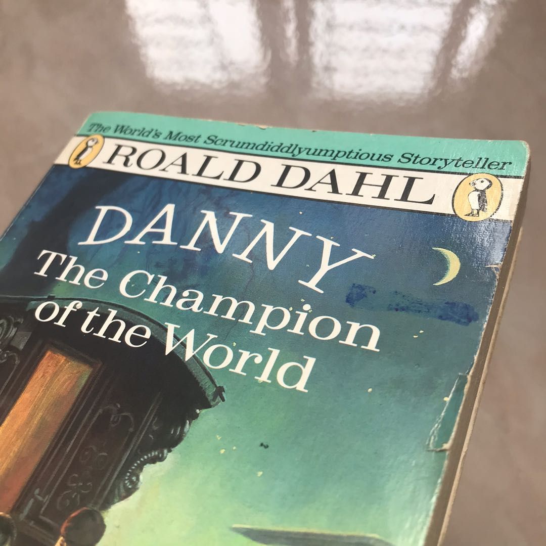 Danny The Champion of The World By Roald Dahl - 1988 Puffin Paperback ...
