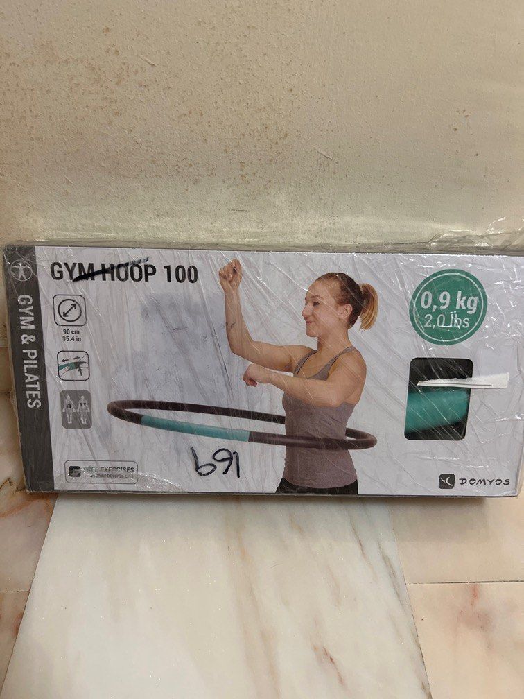 Decathlon gym hoop 100. Weighted hula hoop, Sports Equipment, Exercise ...