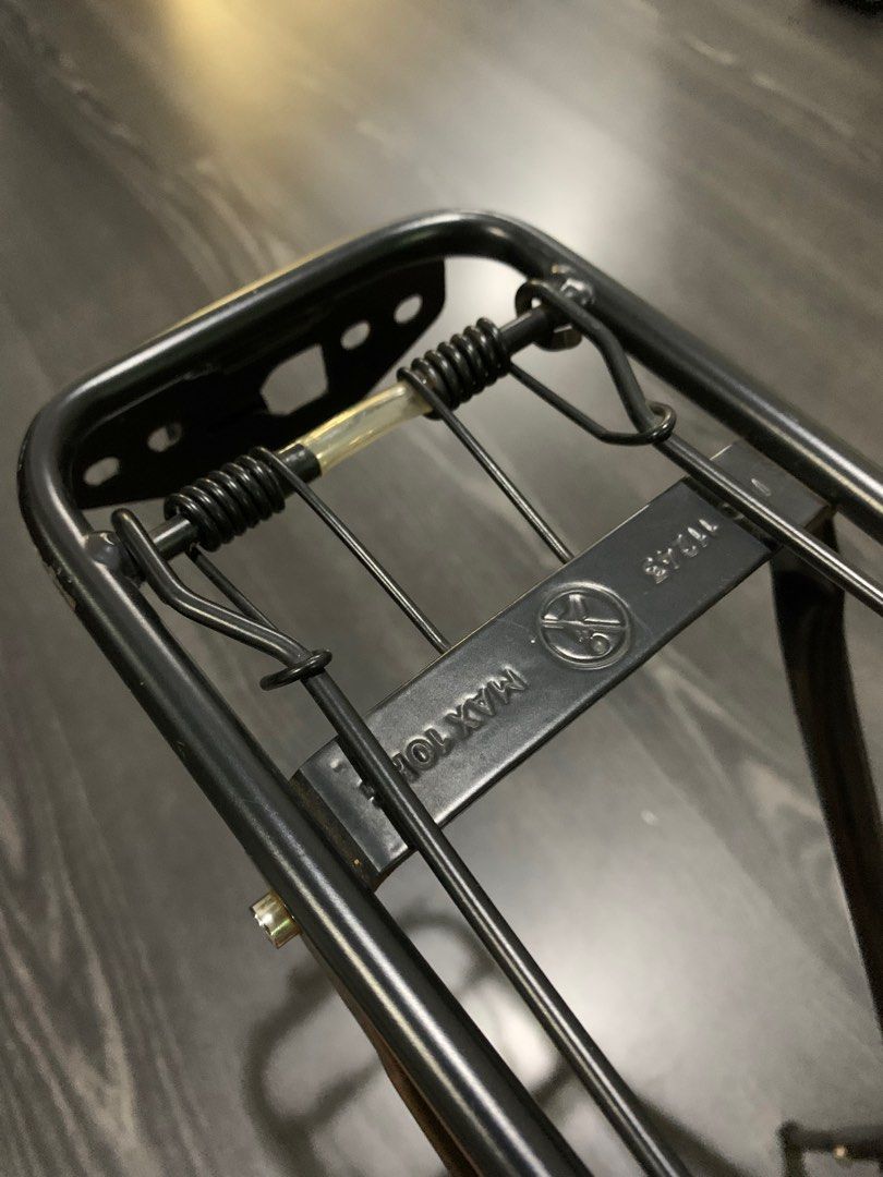 Decathlon Pannier bike rear rack Elops 100, Sports Equipment, Bicycles ...