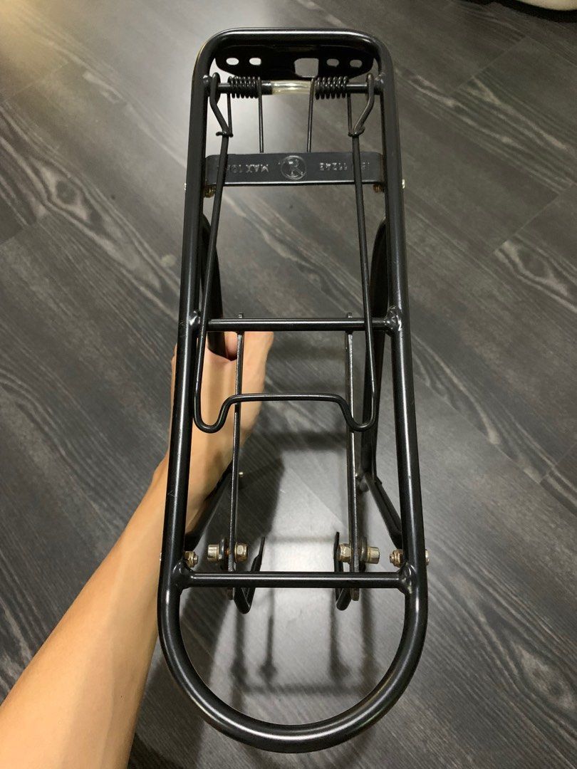 Decathlon Pannier bike rear rack Elops 100, Sports Equipment, Bicycles ...