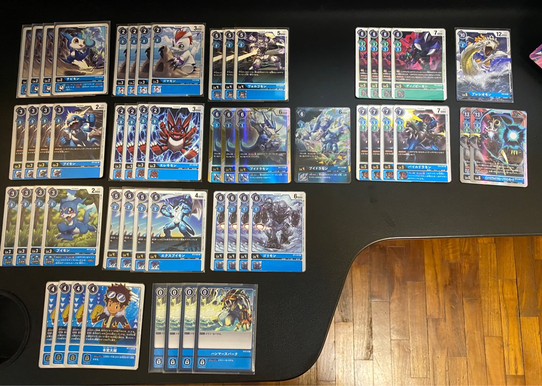 Digimon TCG (DTCG) Blue Imperialdramon deck, Hobbies & Toys, Toys & Games on Carousell