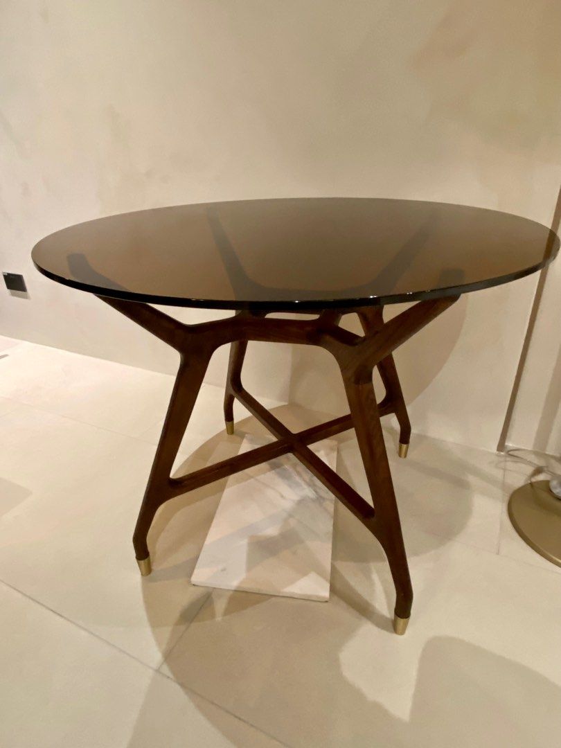 Dining table 90cm round, Furniture & Home Living, Furniture, Tables ...