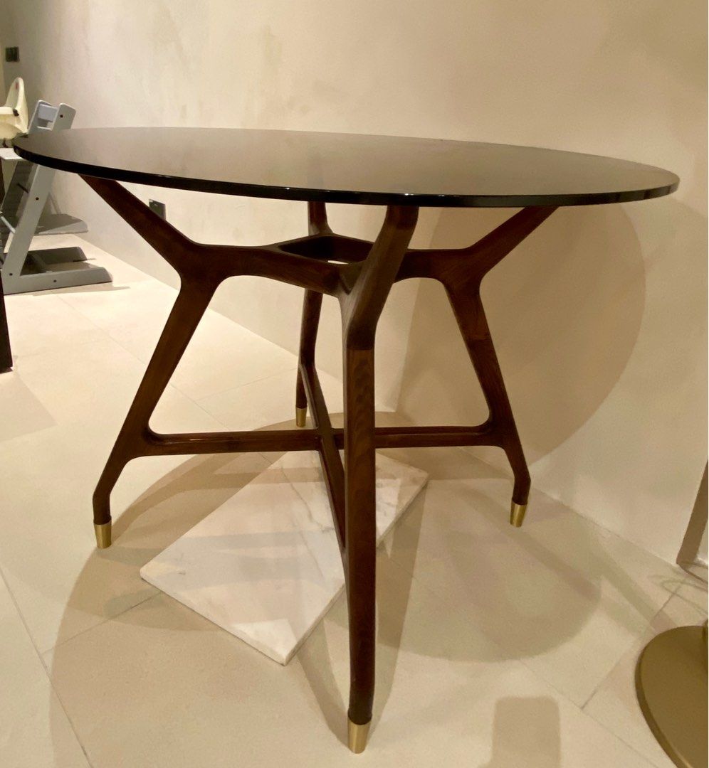 Dining table 90cm round, Furniture & Home Living, Furniture, Tables ...