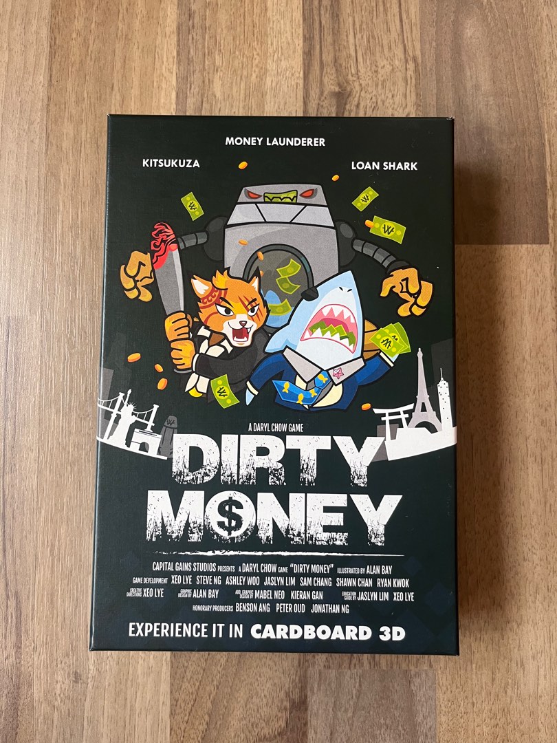 Dirty Money Board Game, Hobbies & Toys, Toys & Games on Carousell