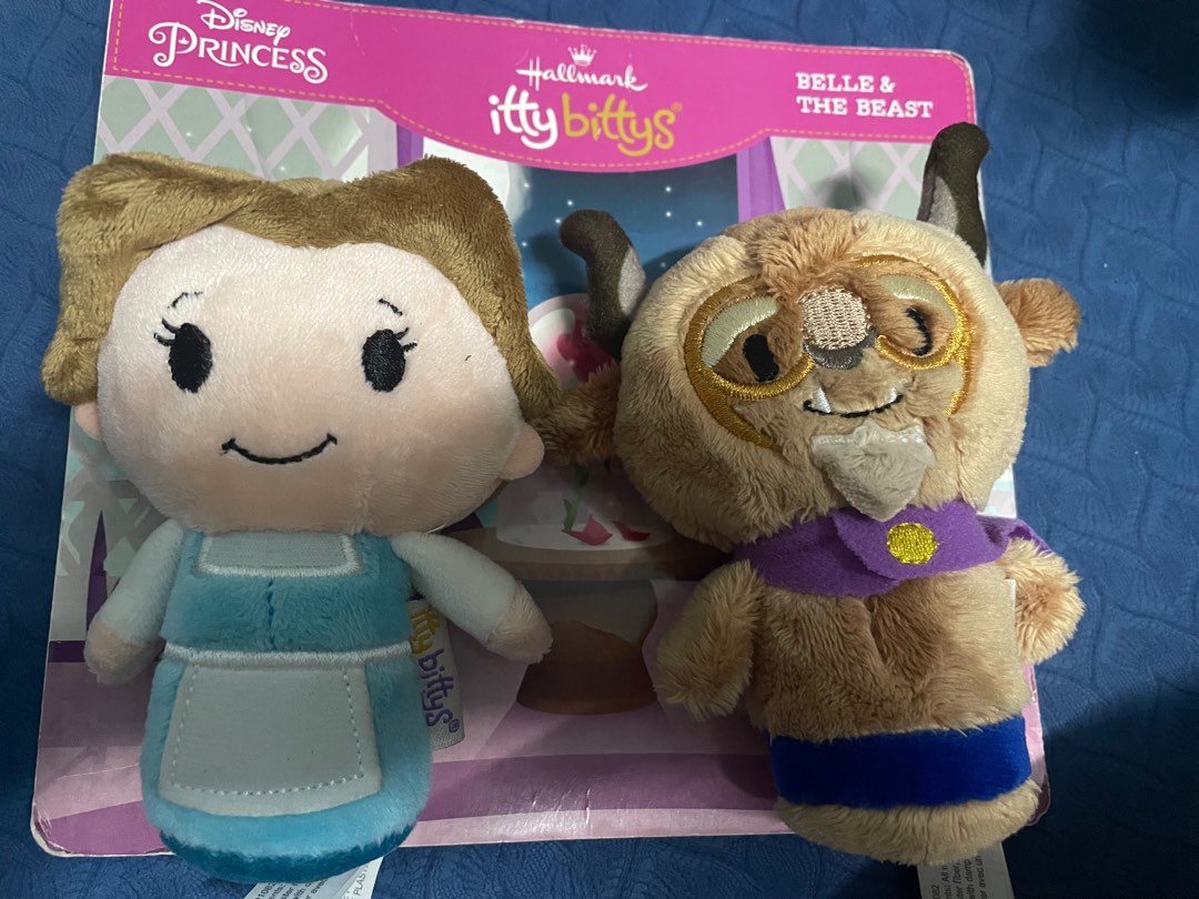 Disney belle and beast soft toys, Hobbies & Toys, Toys & Games on Carousell