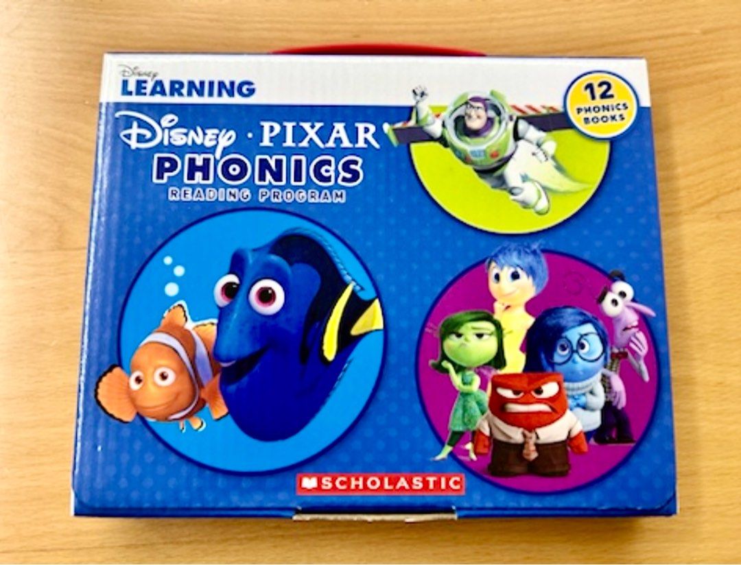 Disney Pixar Phonics Reading Program 12本, 興趣及遊戲, 書本 & 文具, 小說 & 故事書 ...