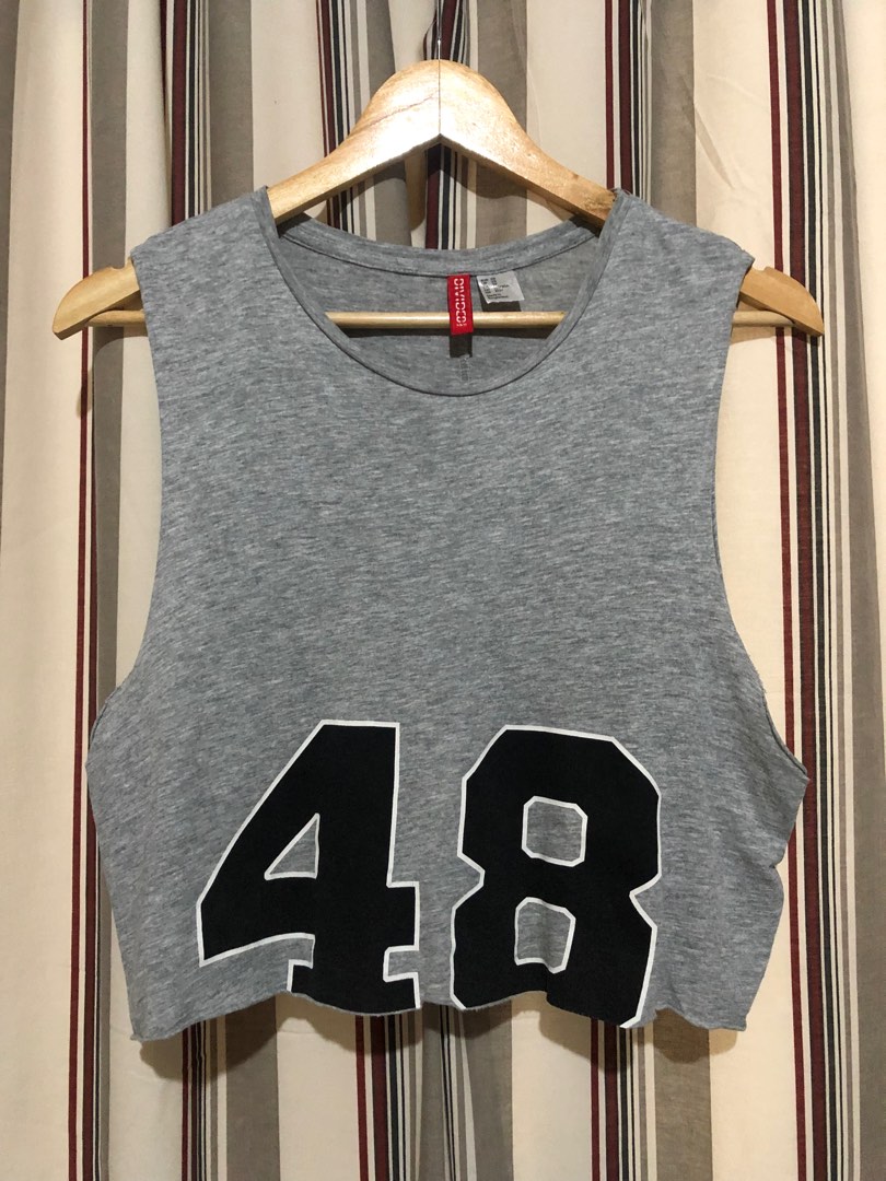 Divided H& M Crop Tank, Women's Fashion, Tops, Sleeveless on Carousell