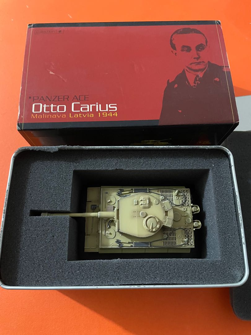 Dragon Armor 60120 "Otto Carius" Tiger I Mid Production w/Zimmerit, s.Pz.Abt.502, Malinava ...