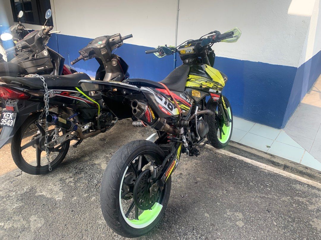 Dtm 200cc ada geran, Motorbikes on Carousell