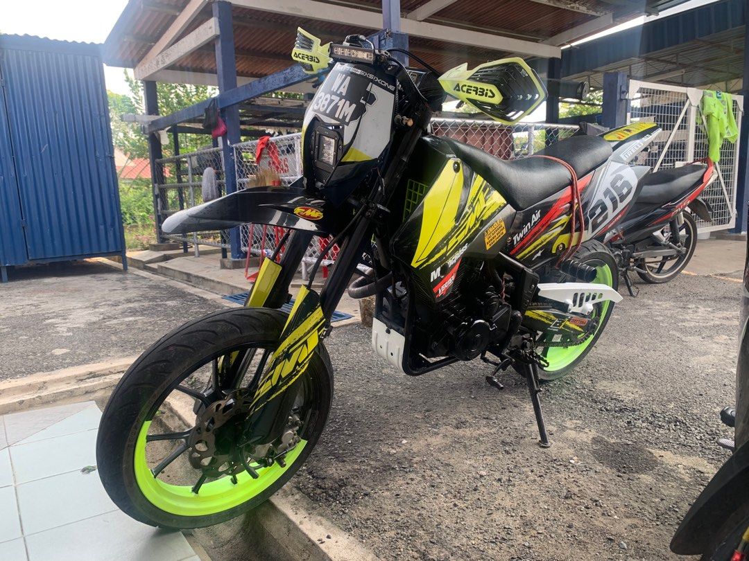 Dtm 200cc ada geran, Motorbikes on Carousell