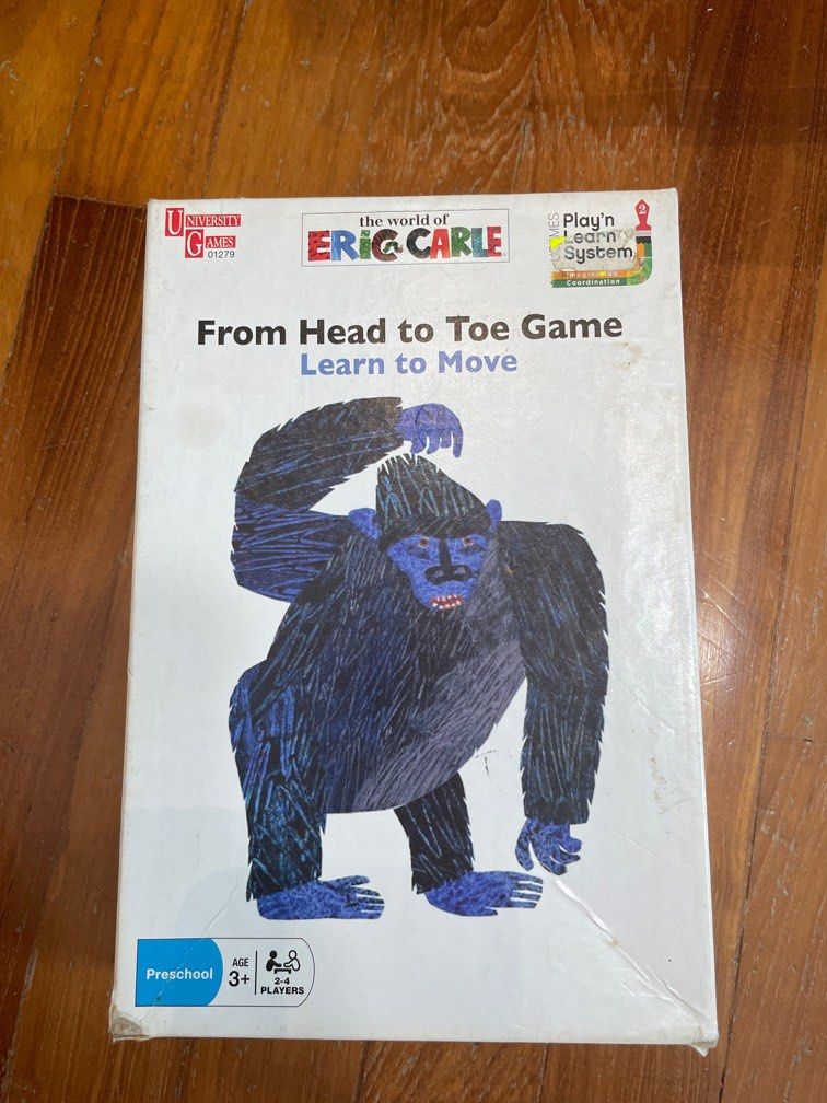 Eric Carle from head to toe game box, Hobbies & Toys, Toys & Games on ...