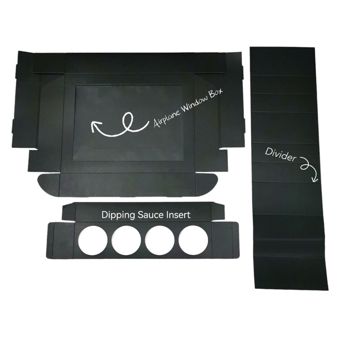 Exclusive Food Packaging Platter Box L Size, Hobbies & Toys, Stationery ...