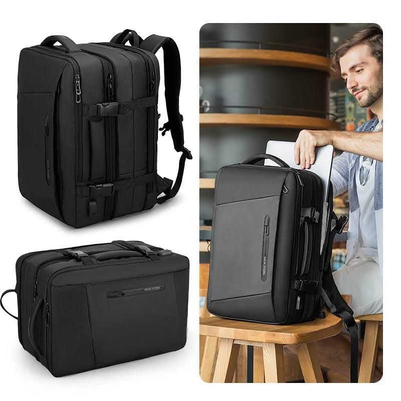 Expandable backpack, Men's Fashion, Bags, Backpacks on Carousell
