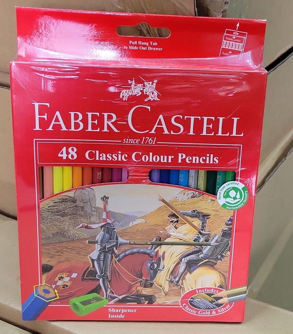 Fabercastell Classic Color Pencil 48's, Hobbies & Toys, Stationery ...