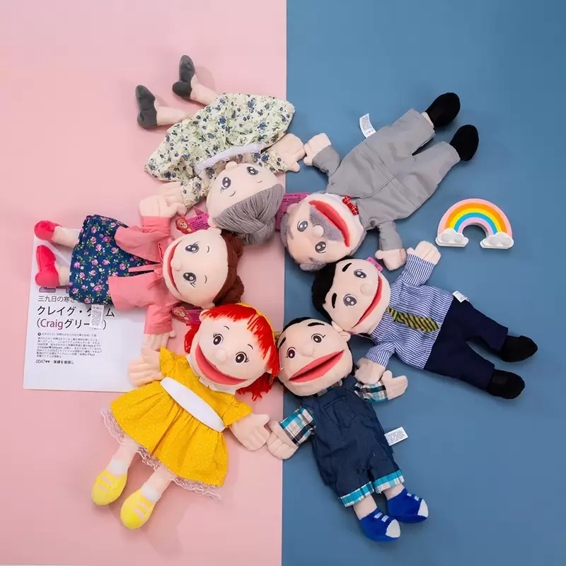 Family Hand Puppet Design A, Hobbies & Toys, Stationery & Craft ...
