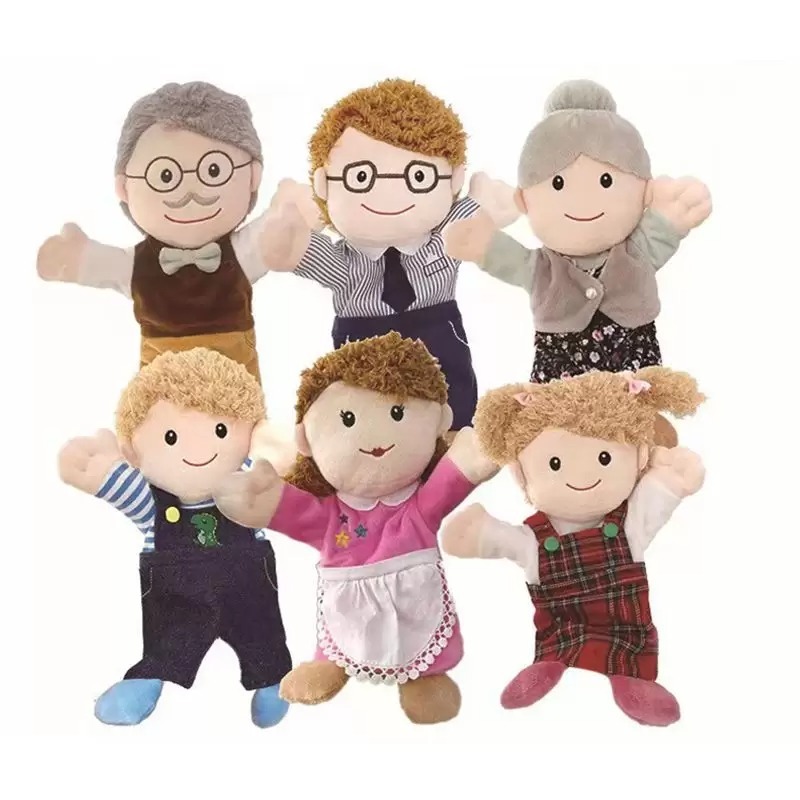 Family Hand Puppet Design B, Hobbies & Toys, Stationery & Craft ...