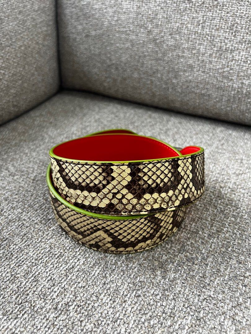 Fendi Python Strap, Luxury, Accessories on Carousell