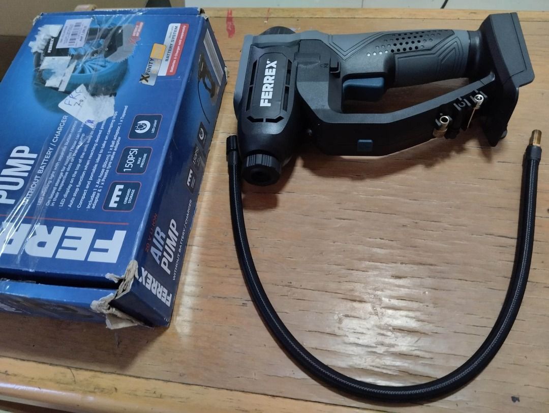 Ferrex Air Pump, Furniture & Home Living, Outdoor Furniture on Carousell