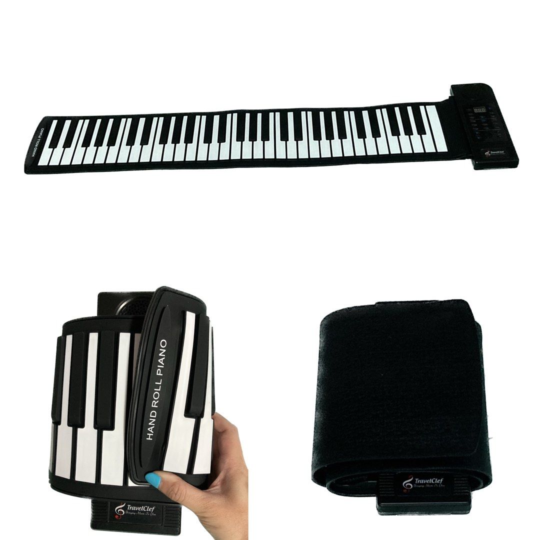 Foldable piano keyboard, Hobbies & Toys, Music & Media, Musical ...