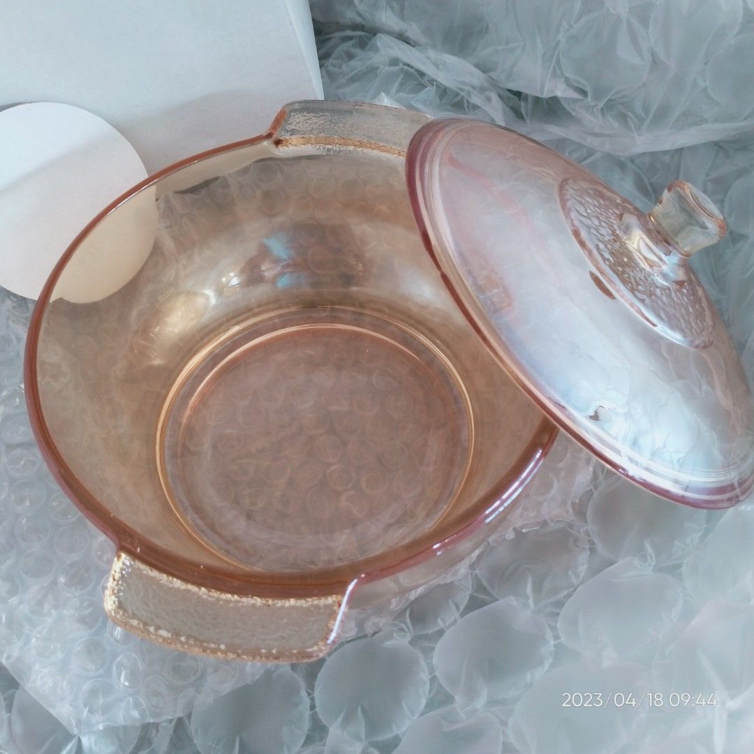 (Free w.purchase/Swap) Glass Pot, Furniture & Home Living, Kitchenware ...