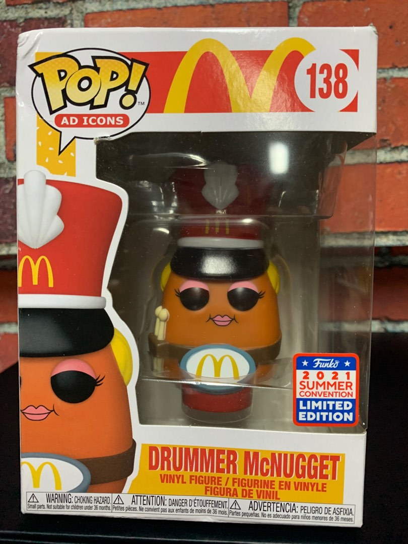 Funko Pop Ad Icons - Drummer McNugget on Carousell