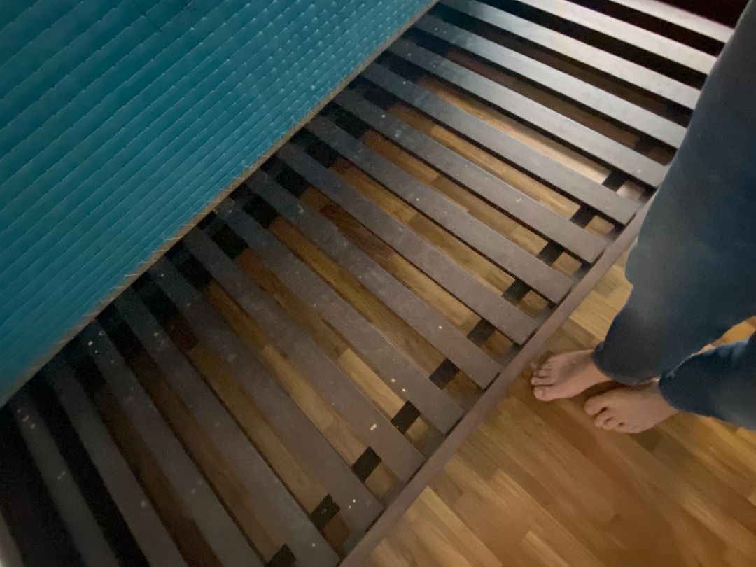 FUTON PLATFORM / KING SIZE BED FRAME, Furniture & Home Living ...