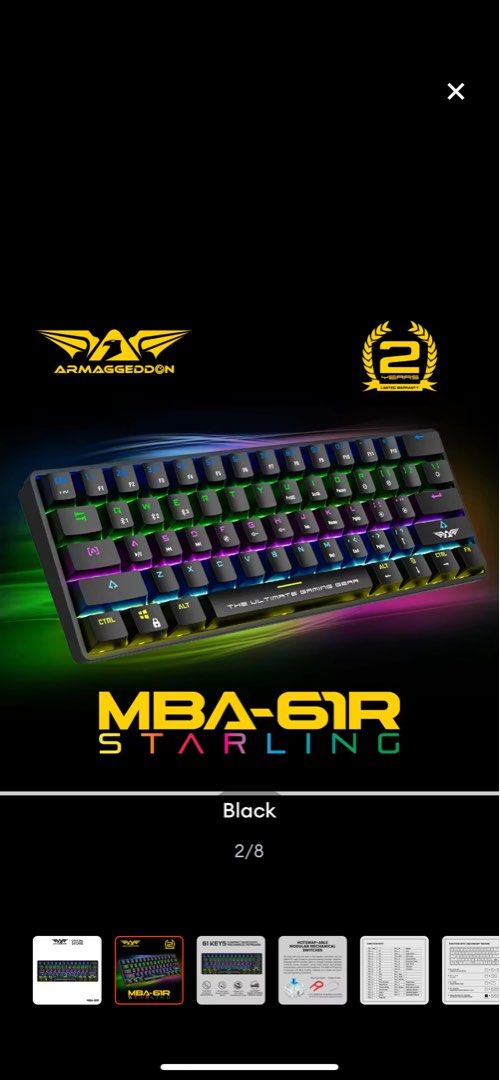 Gaming Keyboard Computers And Tech Parts And Accessories Computer