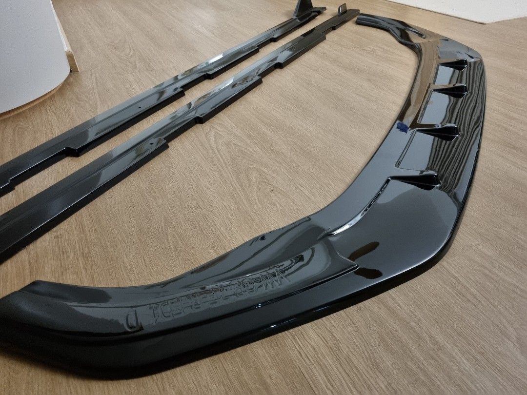 Golf Mk7 Mk7.5 R GTI R-line Rline Front Lip Side Skirt, Car Accessories ...