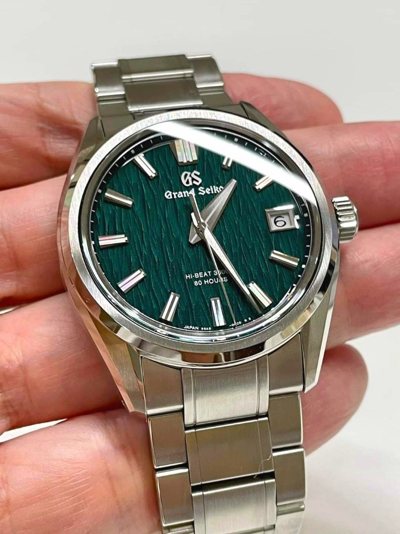 Grand Seiko Green Birch SLGH011, Luxury, Watches on Carousell