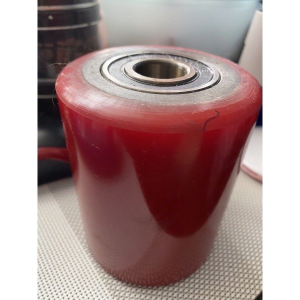 Hand Pallet Wheel 80x100mm Red PU, Commercial & Industrial ...