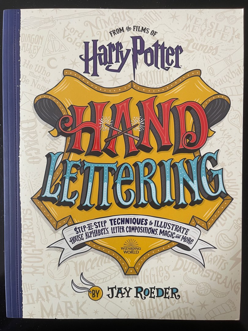 Harry Potter Hand Lettering, Hobbies & Toys, Books & Magazines ...