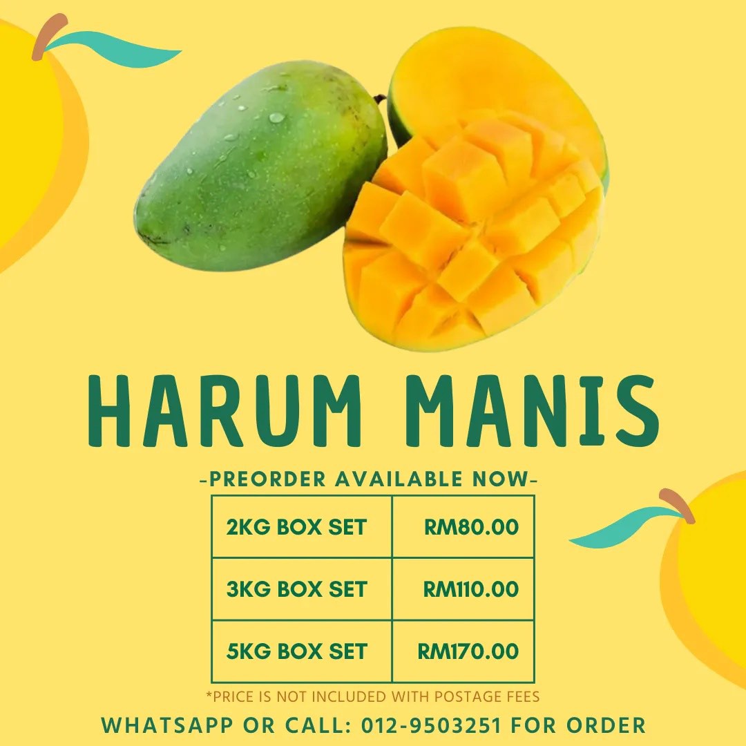 Harum Manis Preorder Now, Announcements on Carousell