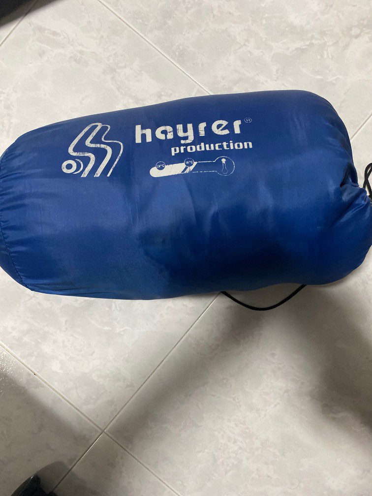 Hayrer Sleeping bag, Sports Equipment, Hiking & Camping on Carousell