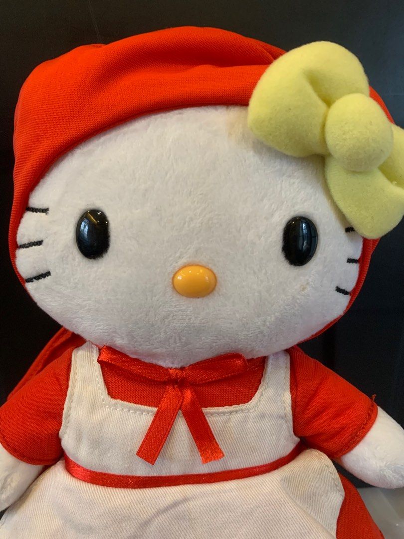 Hello Kitty Red Riding Hood Handmaiden Plush on Carousell