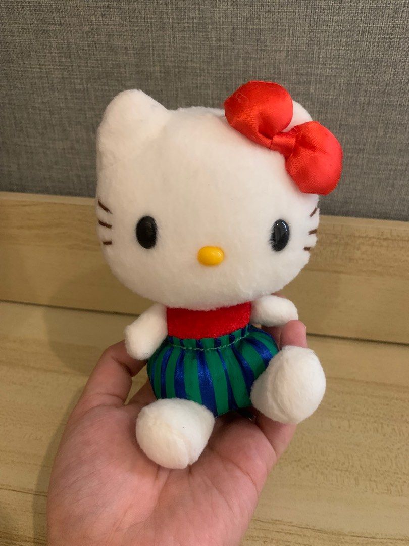 Hello Kitty Watermelon Style Outfit Small Plush on Carousell