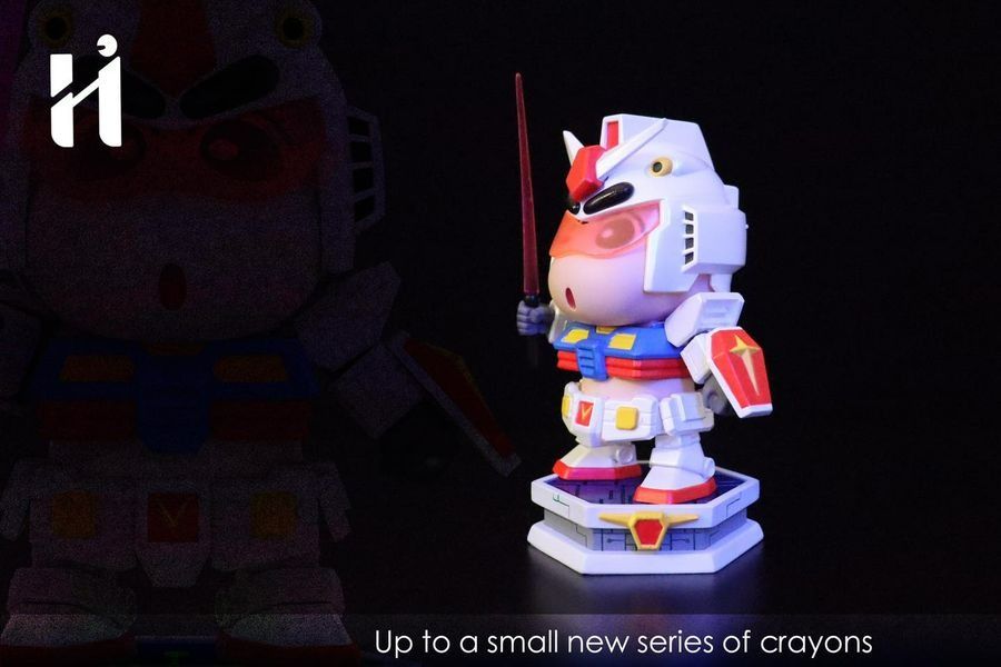 Hihi Studio- Gundam Shin Chan, Hobbies & Toys, Toys & Games on Carousell