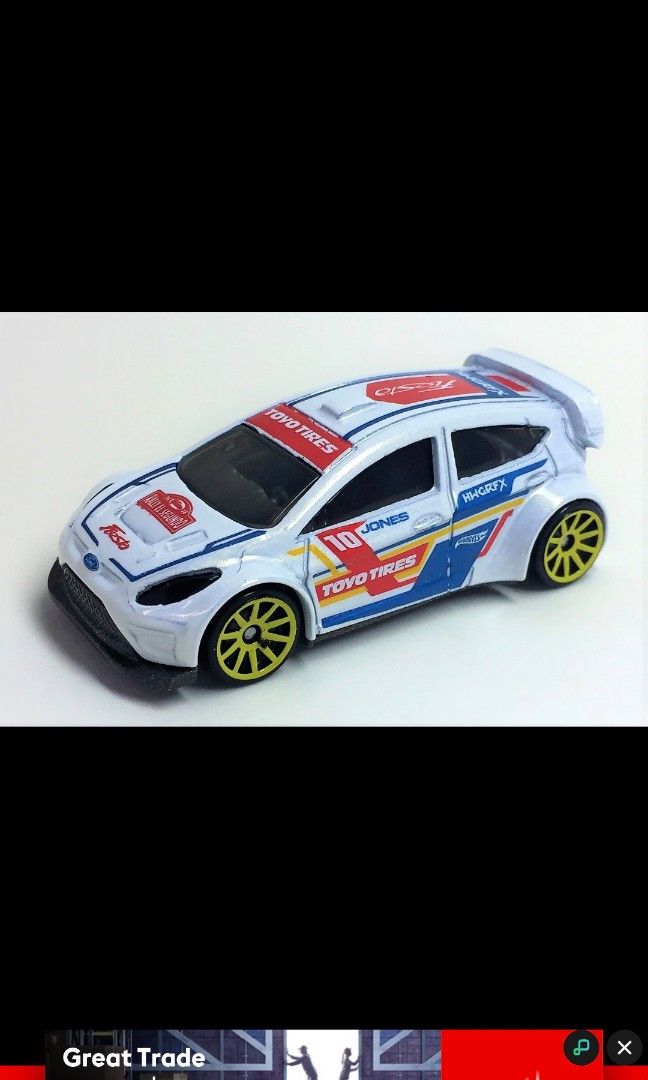 Hot Wheels Ford Fiesta, Hobbies & Toys, Toys & Games on Carousell