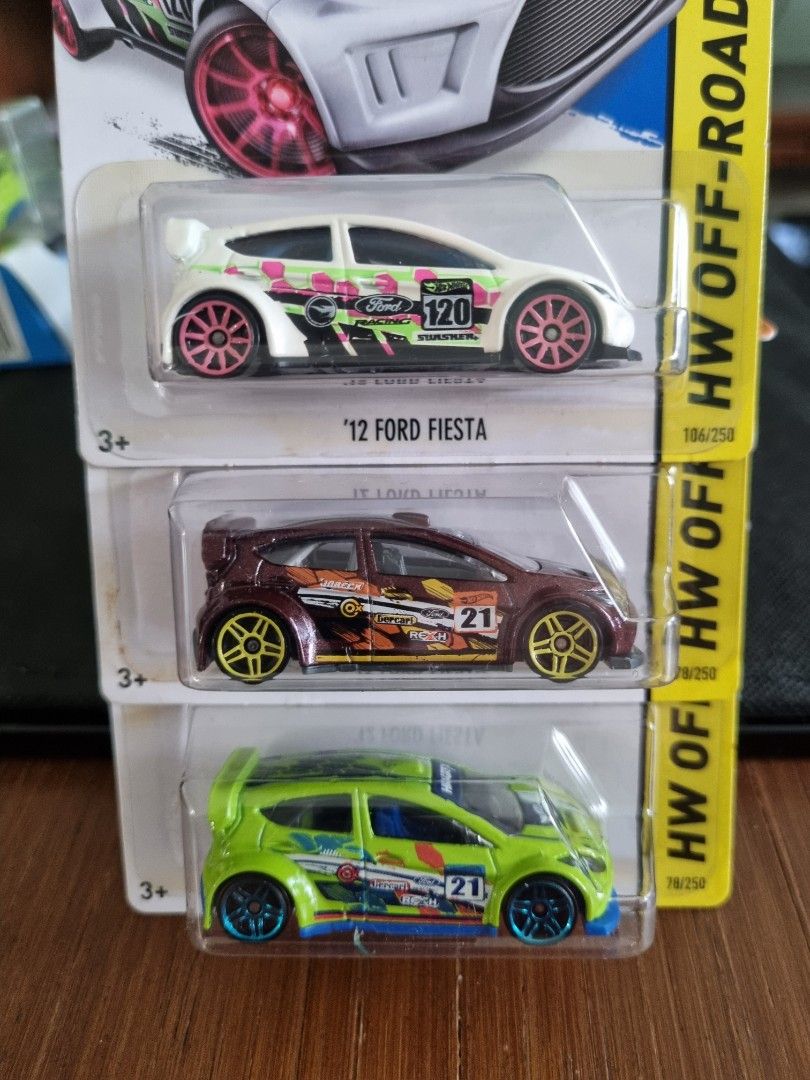 Hot Wheels Ford Fiesta, Hobbies & Toys, Toys & Games on Carousell
