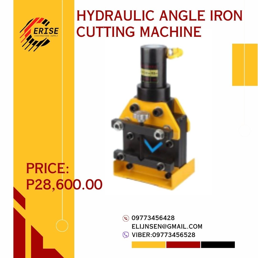 HYDRAULIC ANGLE IRON CUTTING MACHINE, Commercial & Industrial ...