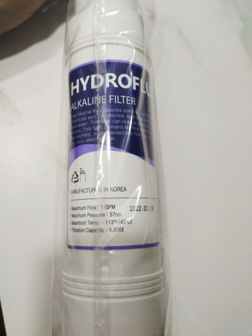 Hydroflux Nami - water filter alkaline, TV & Home Appliances, Kitchen ...