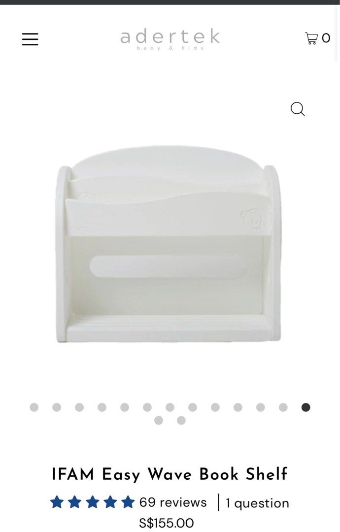 Ifam easy wave book shelf, Babies & Kids, Baby Nursery & Kids Furniture ...