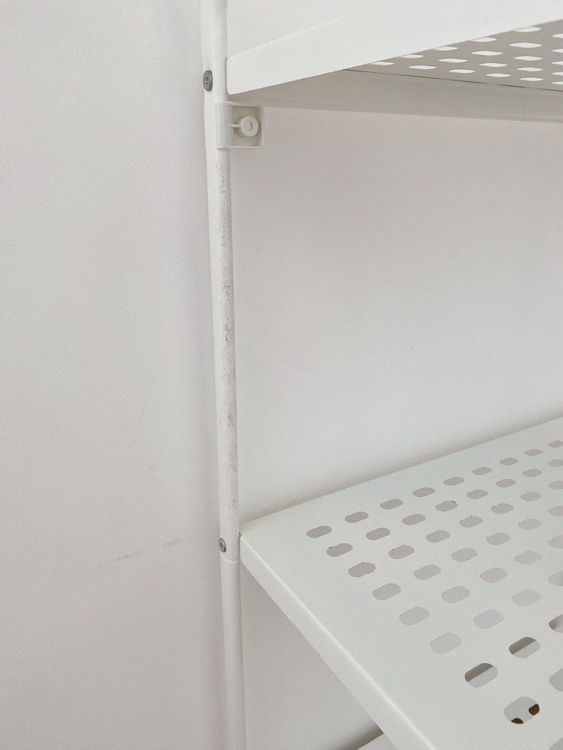IKEA white shelf, Furniture & Home Living, Furniture, Shelves, Cabinets ...