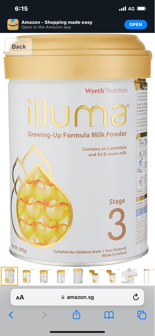 Illuma stage 3, Babies & Kids, Nursing & Feeding, Weaning & Toddler Feeding on Carousell