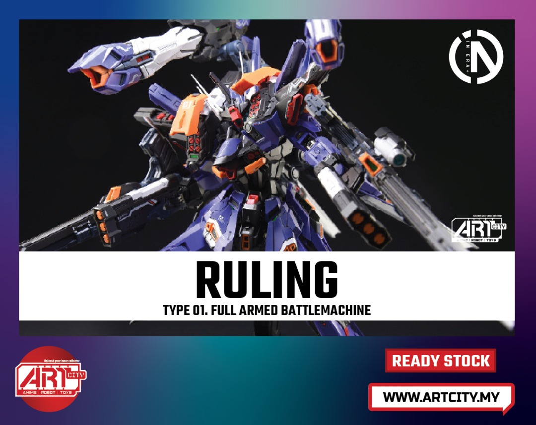 IN ERA+ Ruling Type 01 - Full Armed Battle Machine - Alloy Die Casting ...