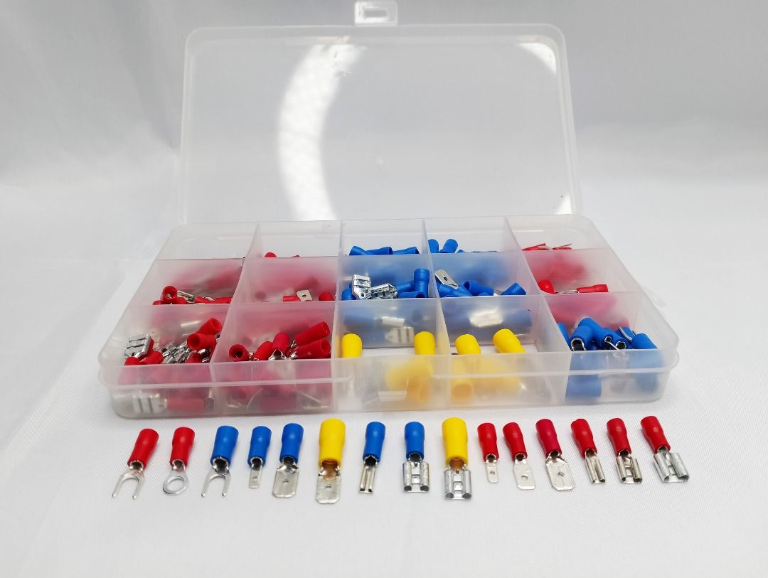 INSULATED ELECTRICAL WIRE TERMINAL (1-PC per ORDER), WIRE CRIMP ...