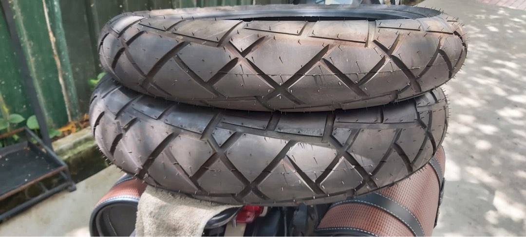 IRC Trail Winner Tyres 1 pair, Motorcycles, Motorcycle Accessories on ...
