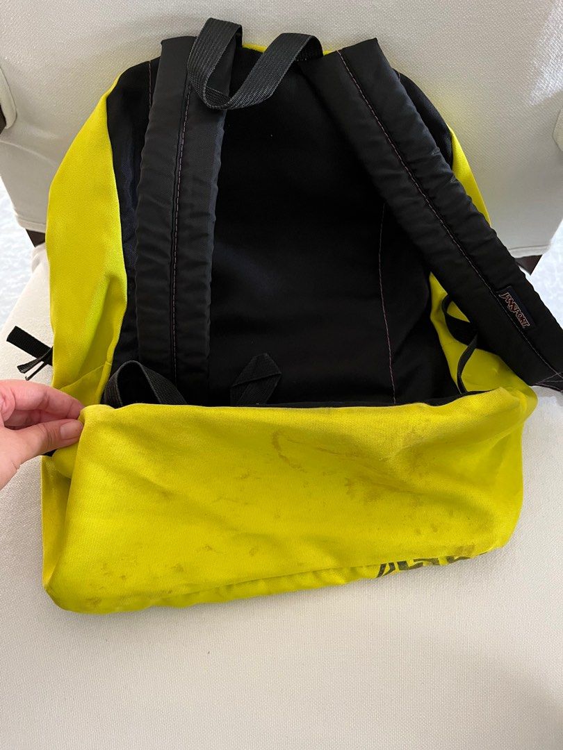 Jansport Lime Green Backpack Womens Fashion Bags And Wallets Backpacks On Carousell